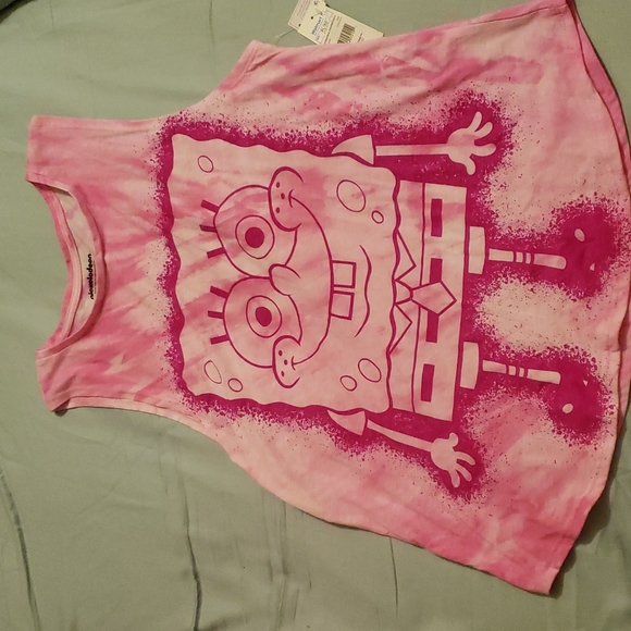 Nickelodeon | Tops | Nwt Spongebob Xl Tank Top | Poshmark